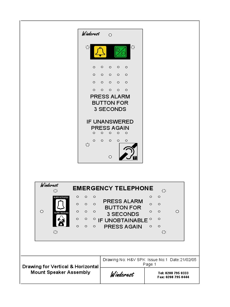 Windcrest Pictogram Face Plate new | PDF | Components | Electrical ...