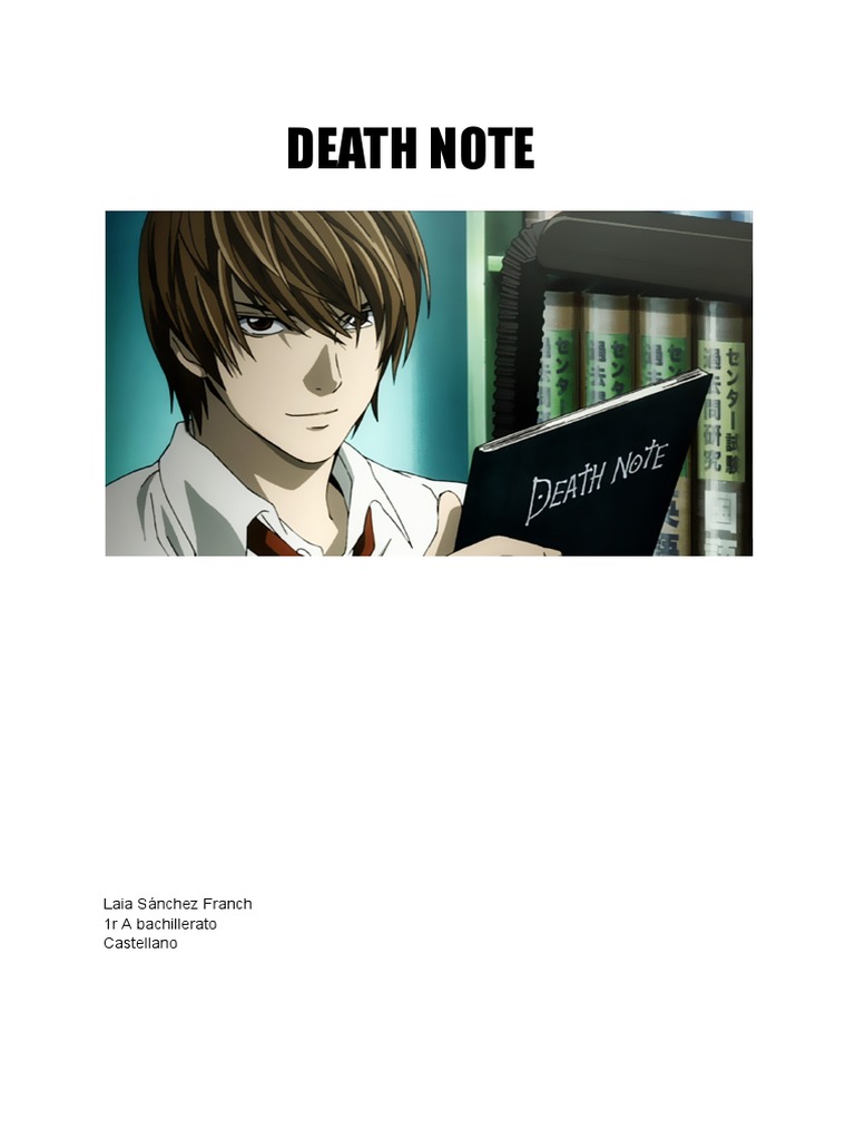 DEATH NOTE Final | PDF | Moralidad