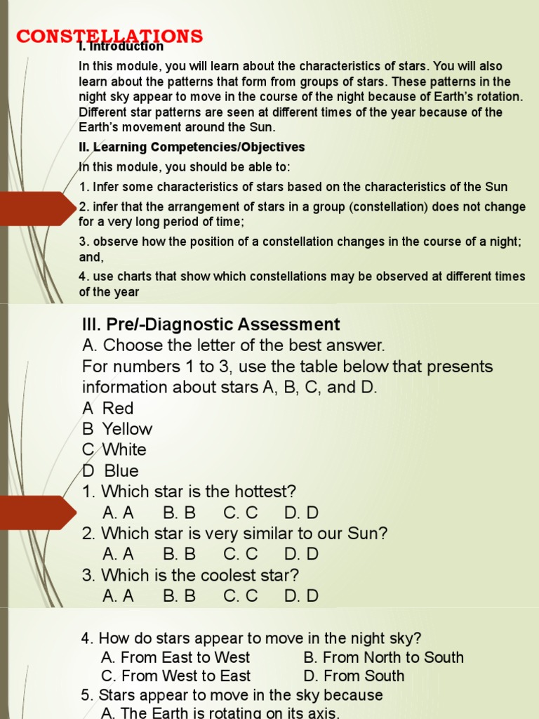 CONSTELLATION | PDF | Apparent Magnitude | Stars