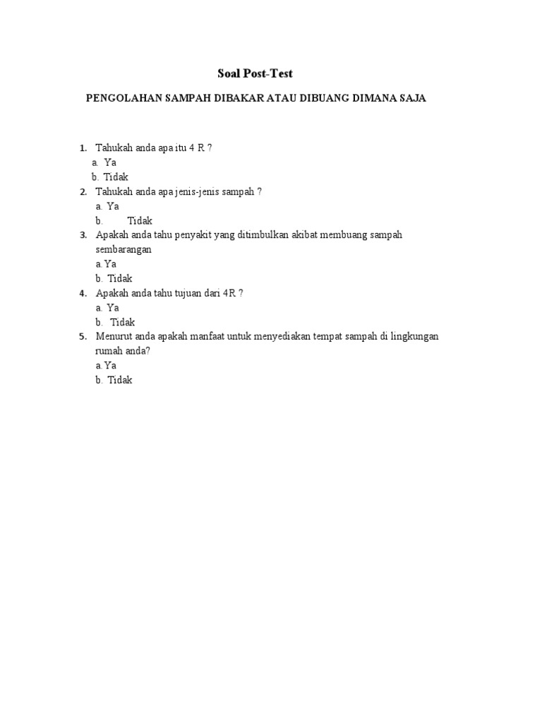 pre-test-dan-post-test-sampah-pdf