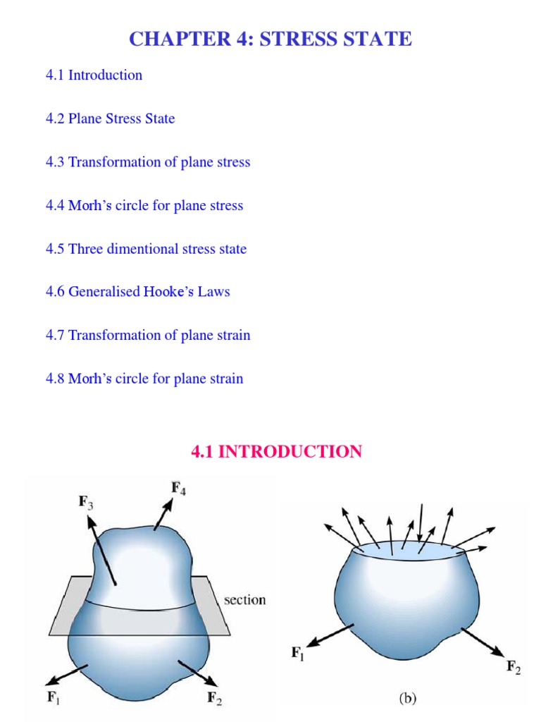 Understanding Stress States and Mohr's Circle | PDF | Stress (Mechanics ...