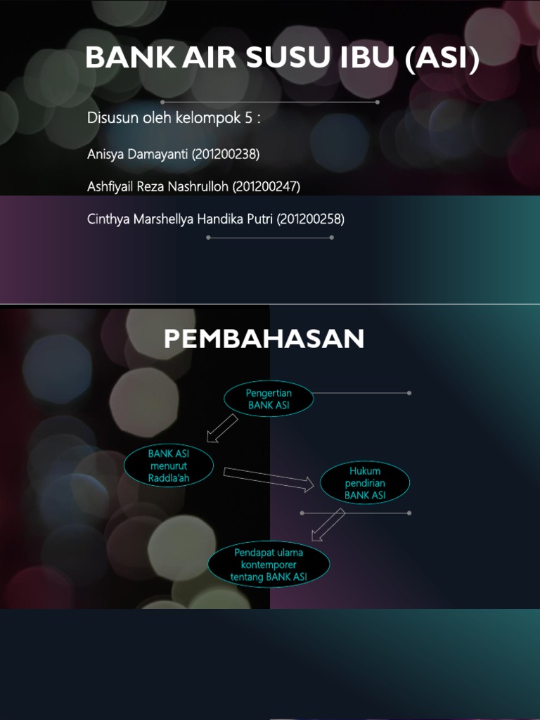Bank Air Susu Ibu (Asi) | PDF