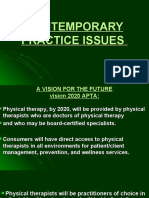 APTA Vision 2020 Overview | PDF | Physical Therapy | Evidence Based ...