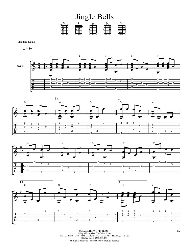 Jingle Bells Tab | PDF