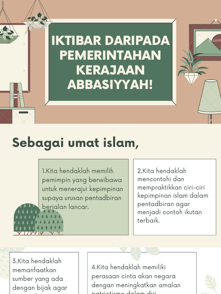 Iktibar Daripada Pemerintahan Kerajaan Abbasiyah! | PDF