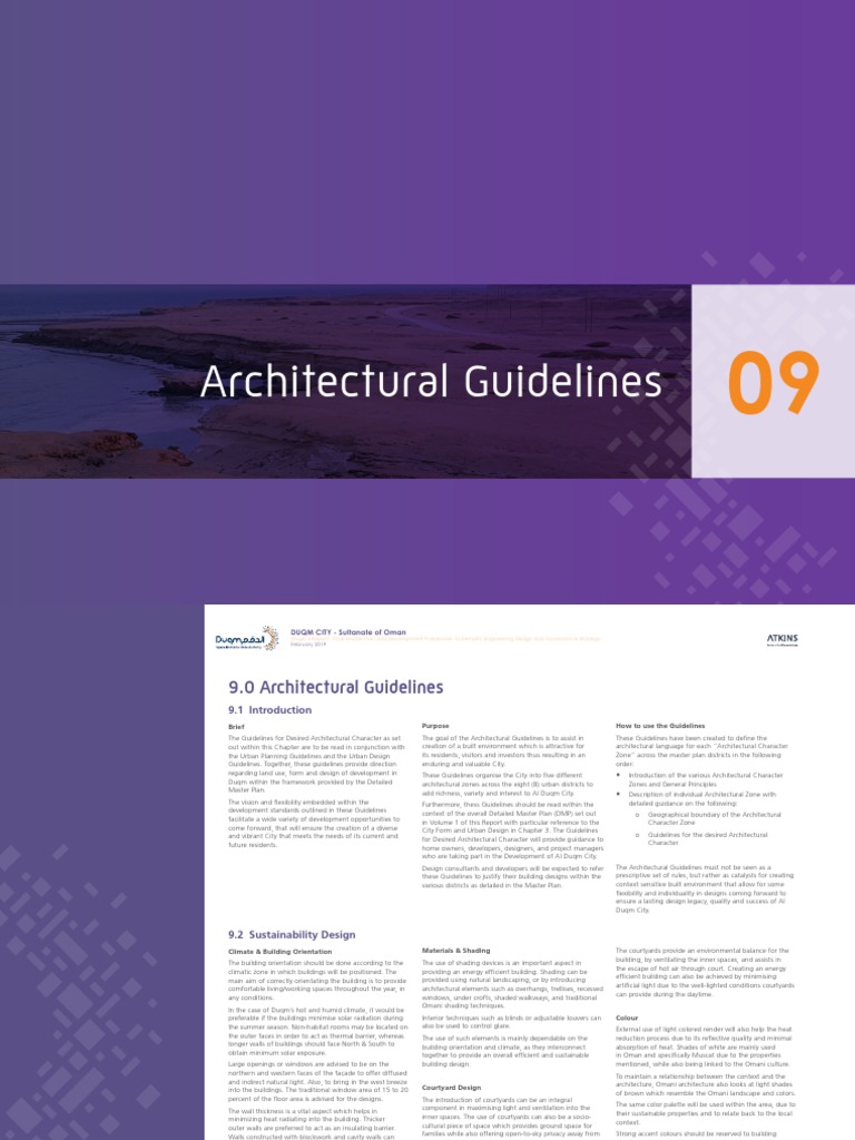 Architectural Guidelines | PDF | Window | Green Building