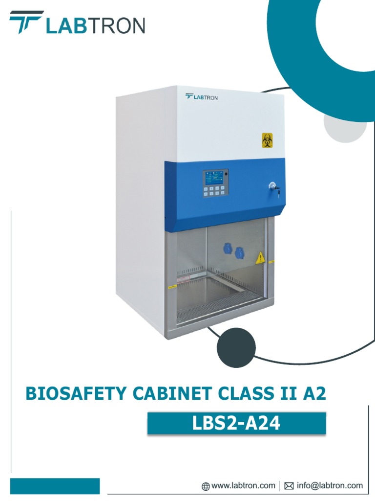 Biosafety Cabinet Class II A2 LBS2 A24 | PDF | Materials | Physical ...