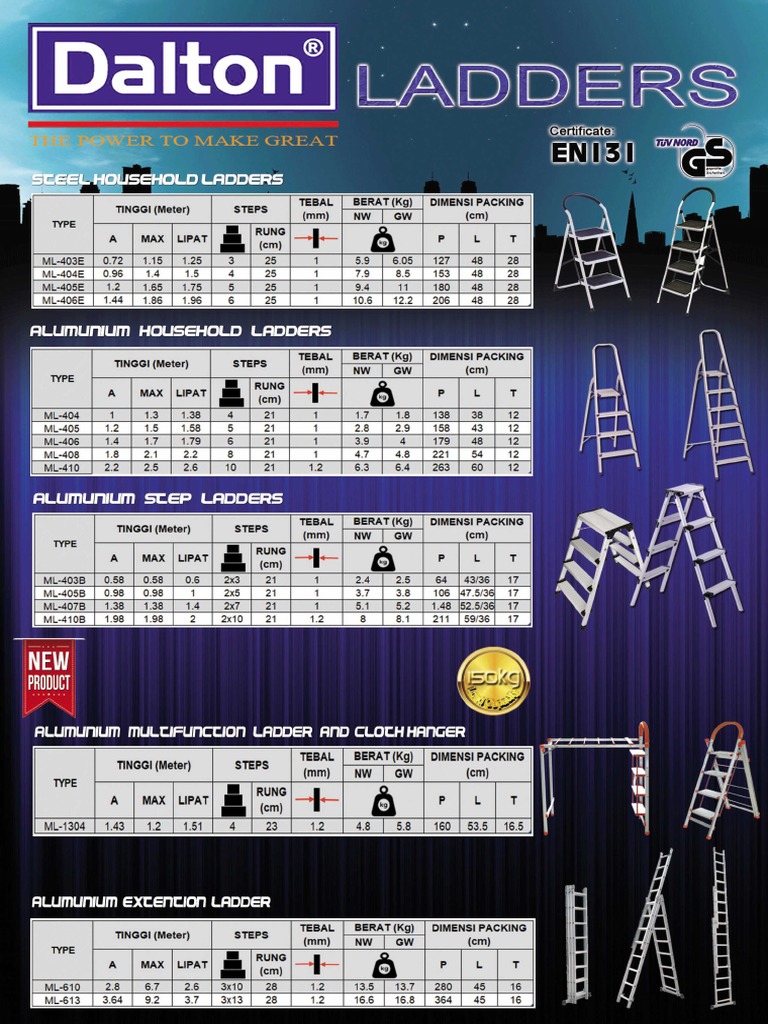 Brosur Dalton Ladder 2021 A4 | PDF