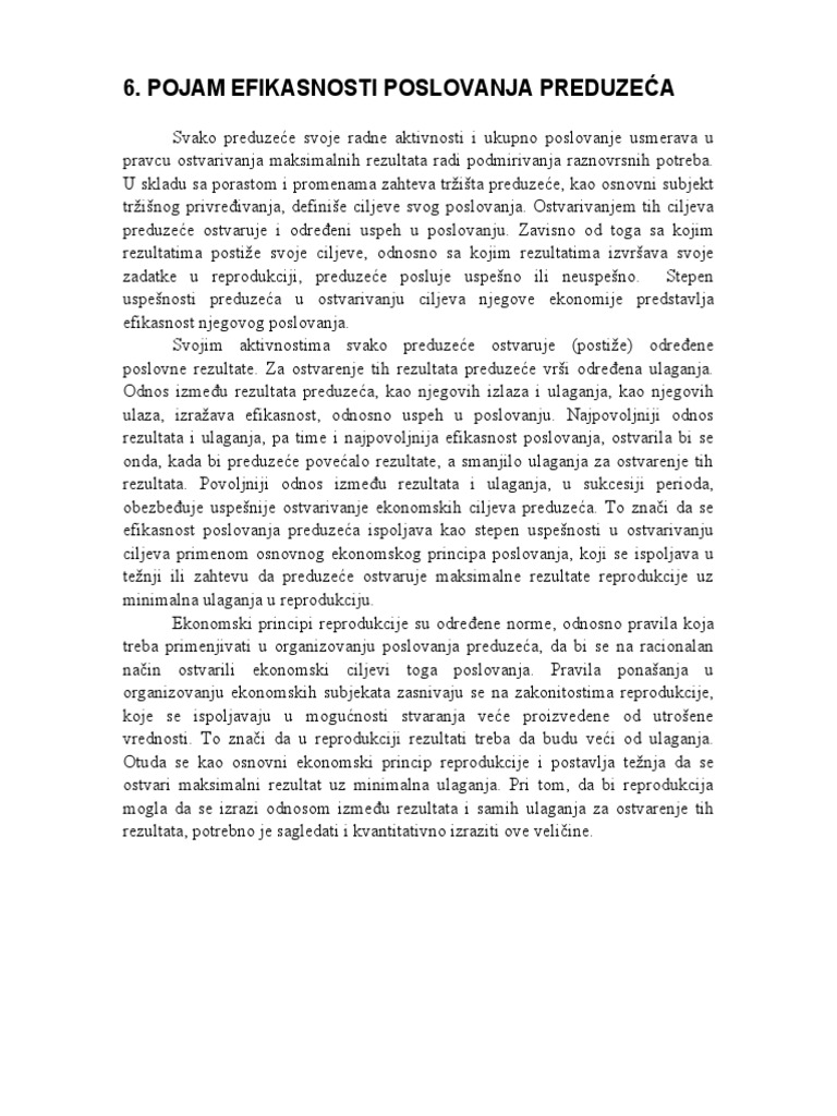 XII Nedelja Poslovna Ekonomija | PDF