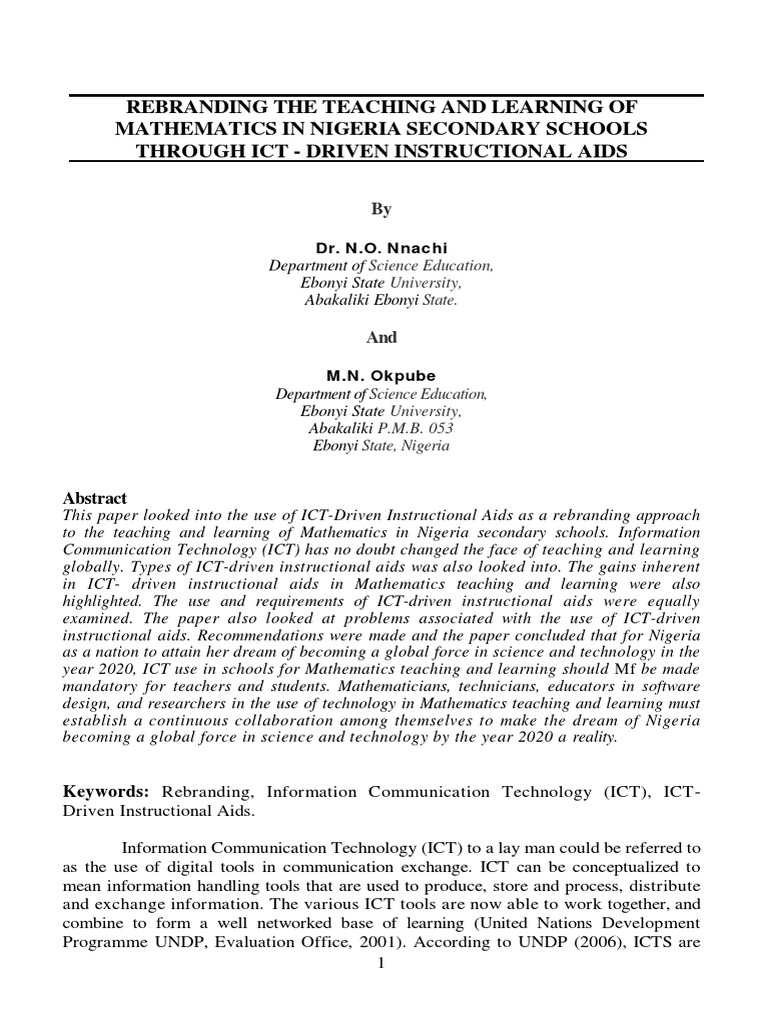 REBRANDING | PDF | Educational Technology | Information And Communications Technology