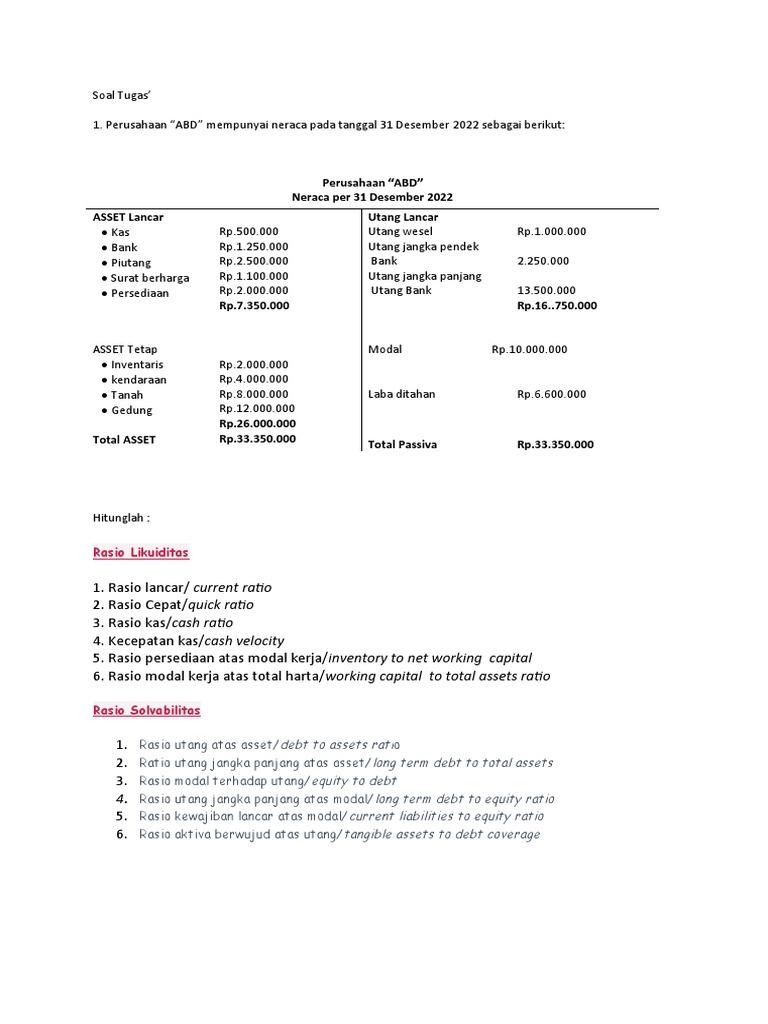 Likuiditas | PDF | Pengelolaan Keuangan & Uang | Hukum