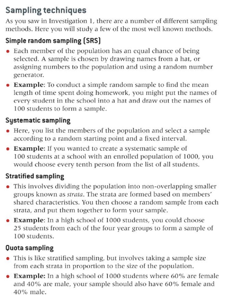 Sampling Techniques Explain | PDF Sampling Techniques Explain | PDF