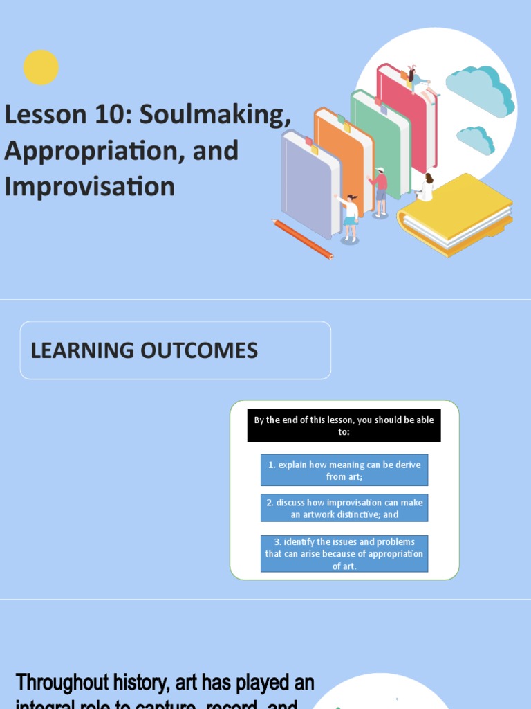 Soulmaking: Art Appropriation Insights | PDF | Paintings | Cognition