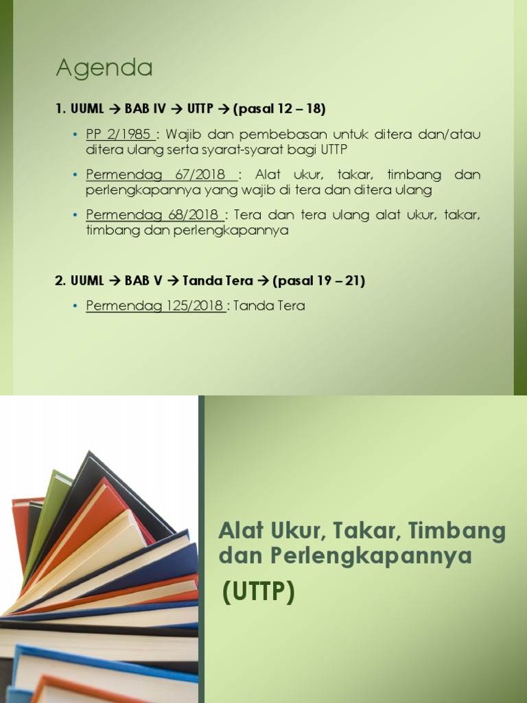 PUML 1-2 (UTTP dan Tanda Tera) MOK | PDF