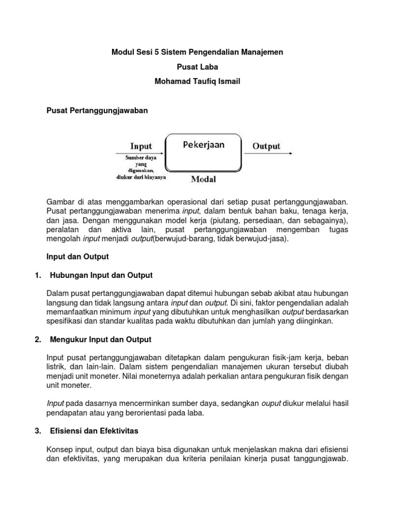 Modul Pertemuan 5 | PDF