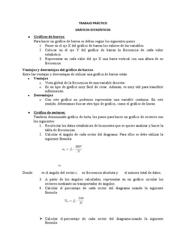 Tipos de Gráficos Estadísticos y Usos | PDF