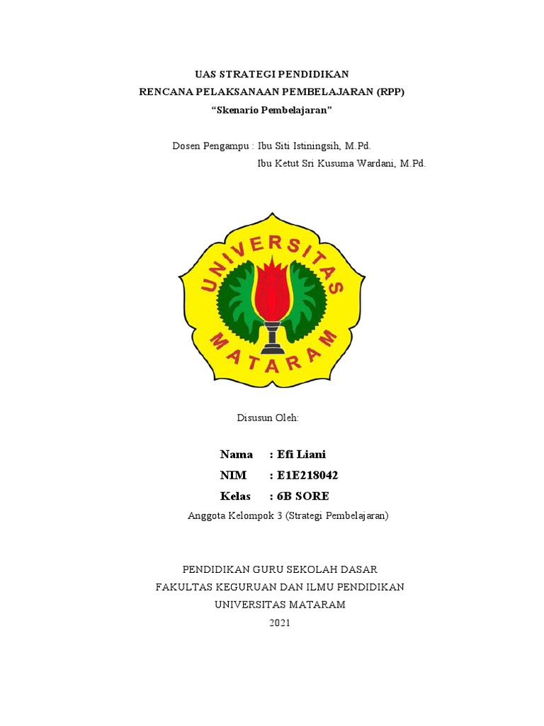 Strategi Pendidikan | PDF