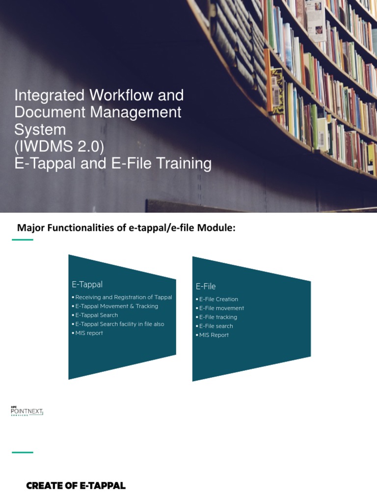 E-Tappal & E-File Training Guide | PDF | User (Computing) | Login