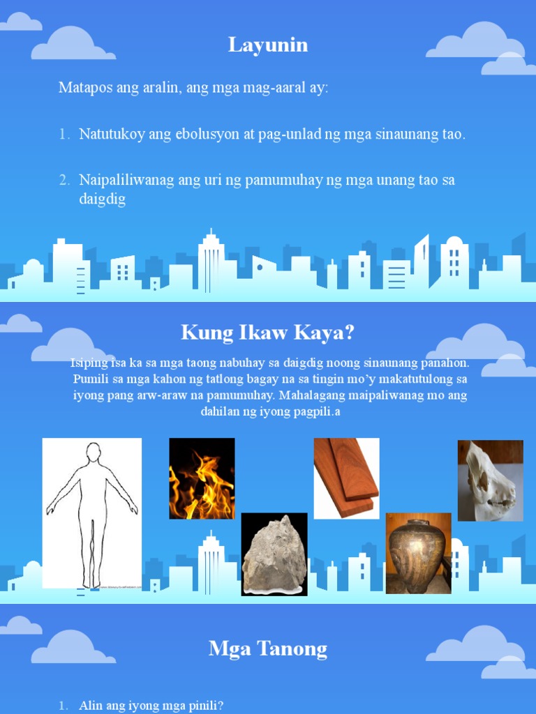 Ebolusyon NG Tao | PDF