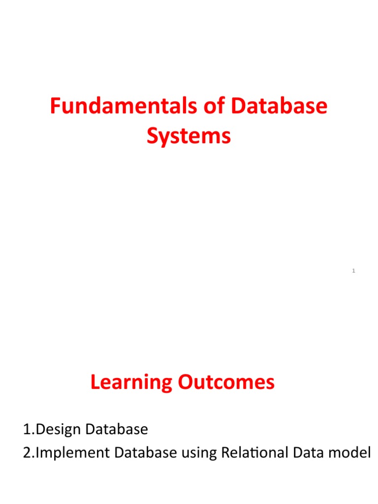 Fundamentals of Database Systems - PPTX (Repaired) | PDF | Databases | Conceptual Model