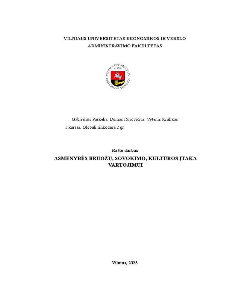 Rašto-darbas-1 | PDF