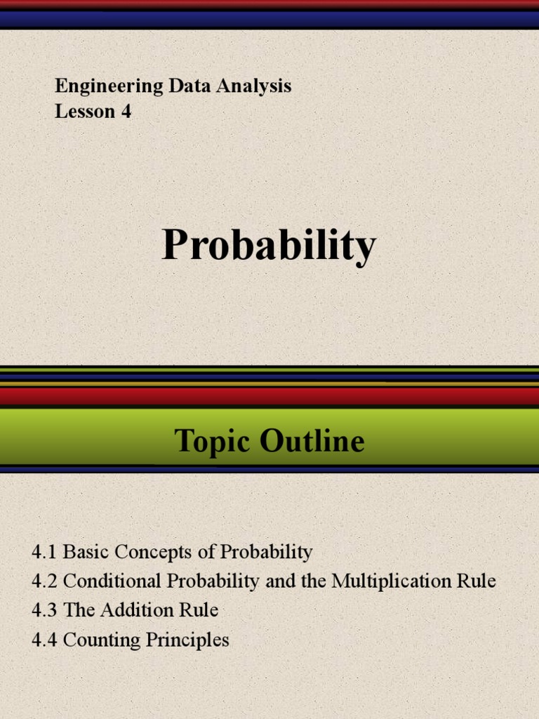 Probability | PDF | Probability | Sampling (Statistics)