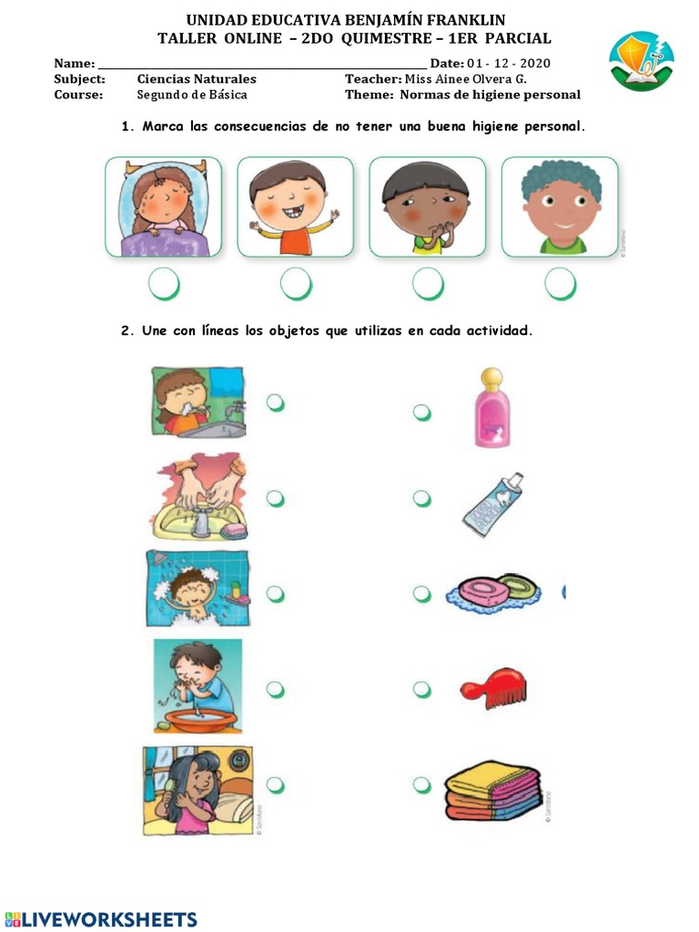 Normas de Higiene Personal para Niños | PDF | Crecimiento personal y ...
