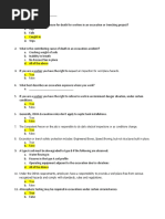 OSHA 10-Hour General Industry Final Exam Answer Key | PDF ...