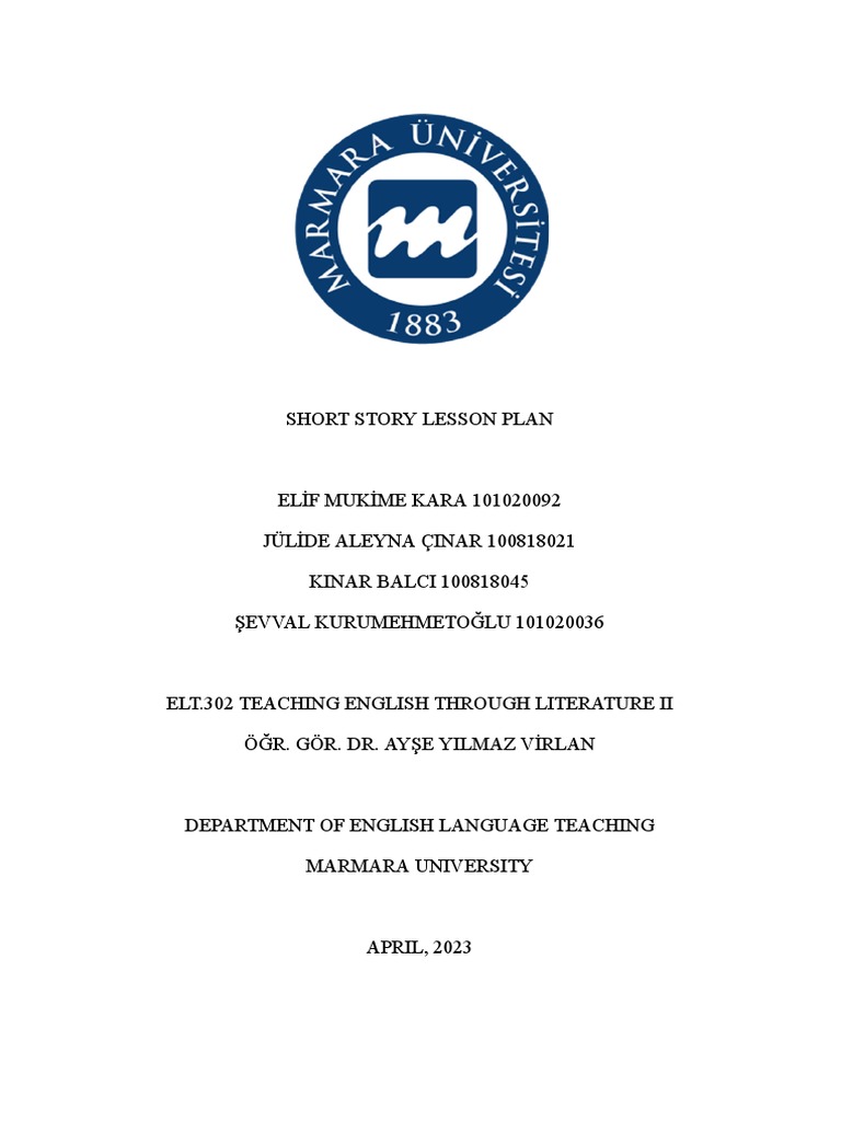 Lesson Plan All The Years of Her Life | PDF