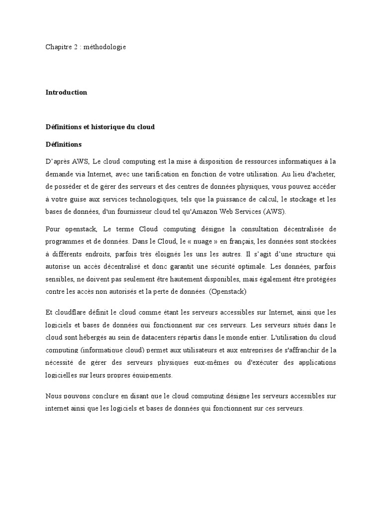 Chapitre 22 | PDF | Cloud computing | OpenStack