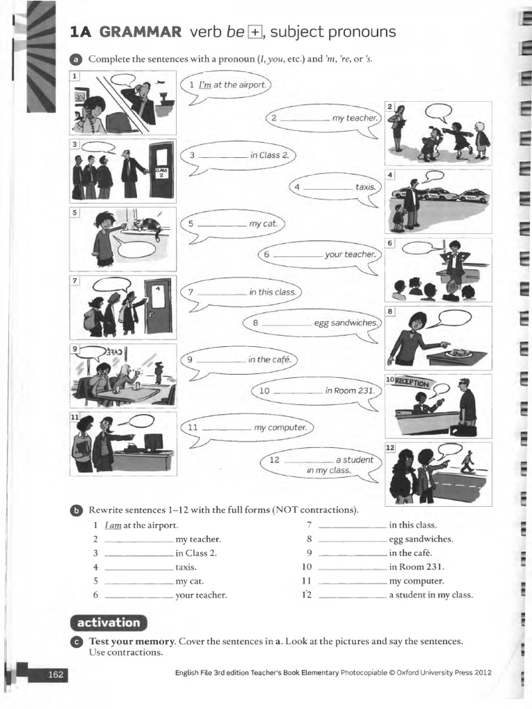 Elementary - U1 - Teacher's Book | PDF
