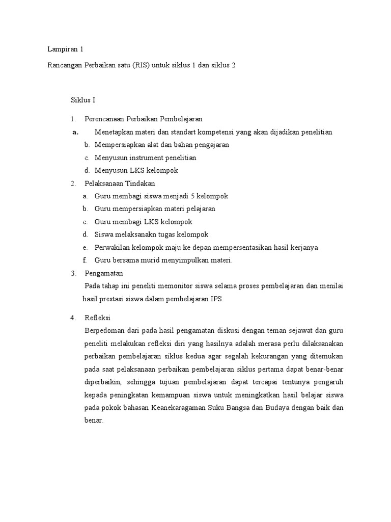 Lampiran 1 PKP | PDF