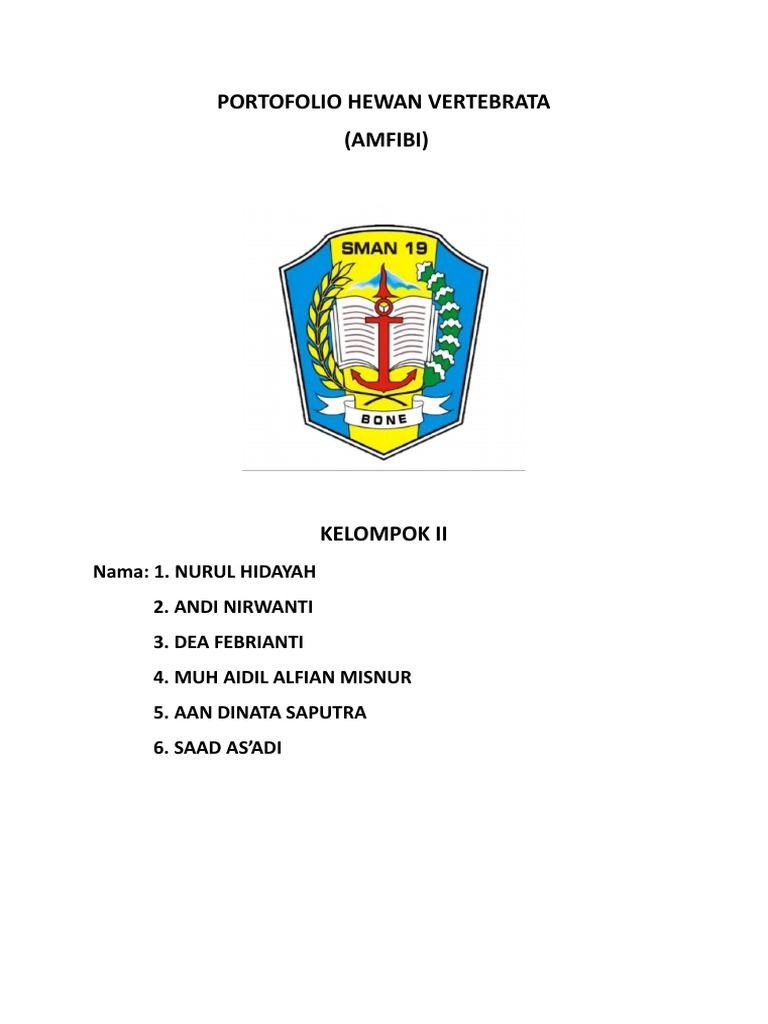 Ciri dan Jenis Amfibi di Indonesia | PDF