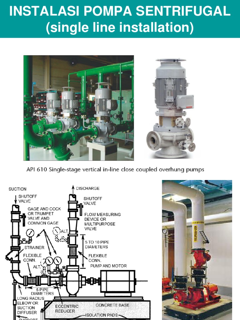 Instalasi Pompa Sentrifugal | PDF