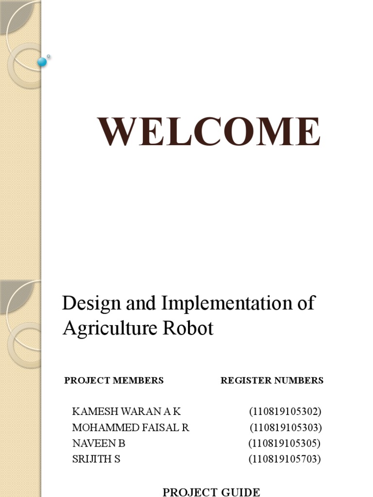 Arduino-Based Agriculture Robot Design | PDF | Agriculture | Arduino