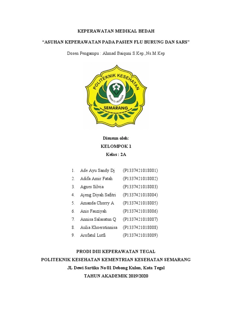 Askep SARS & Flu Burung | PDF