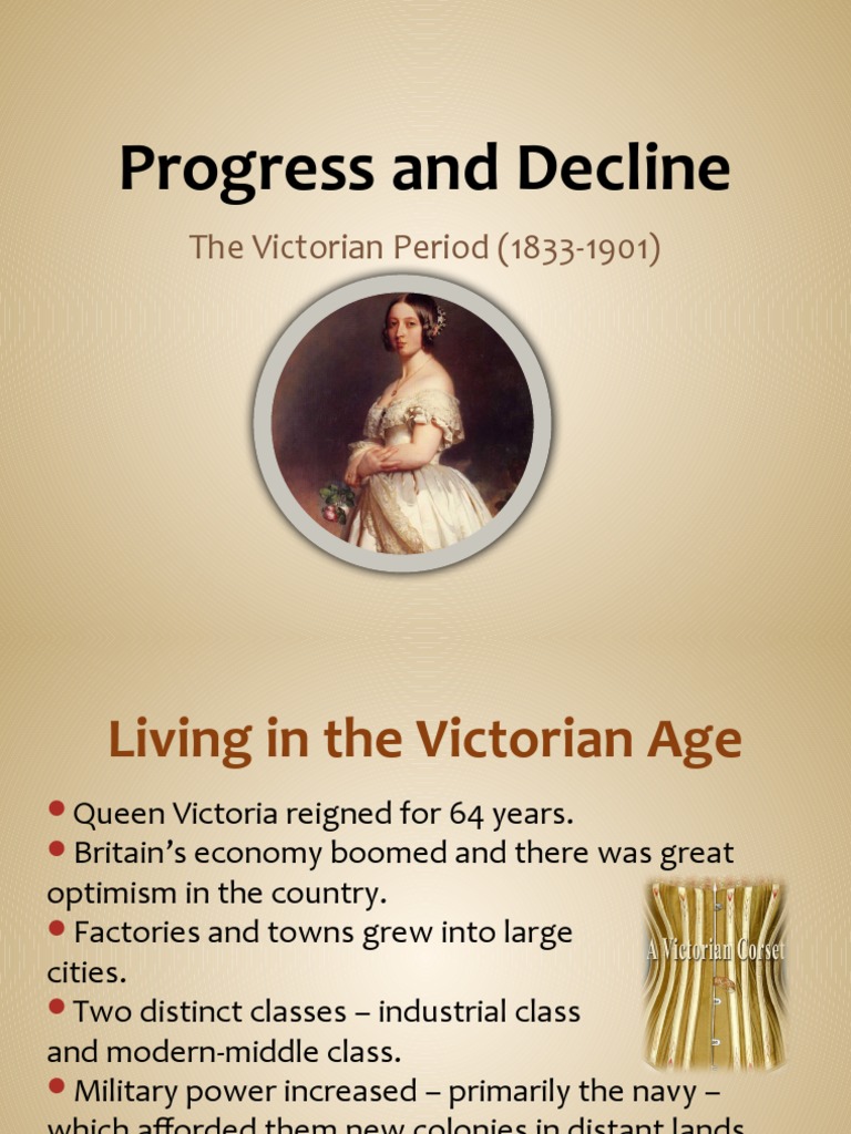 Progress and Decline: The Victorian Period (1833-1901) | PDF ...