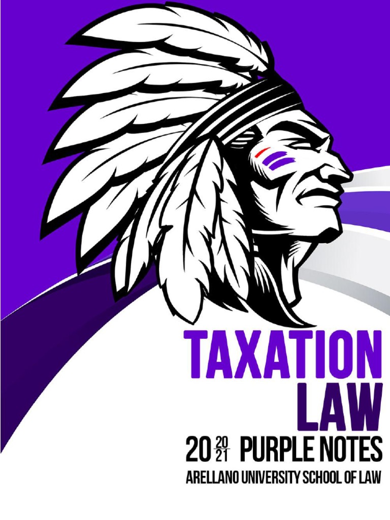 2020 2021 Purples Notes Taxation | PDF | Taxes | Tax Exemption
