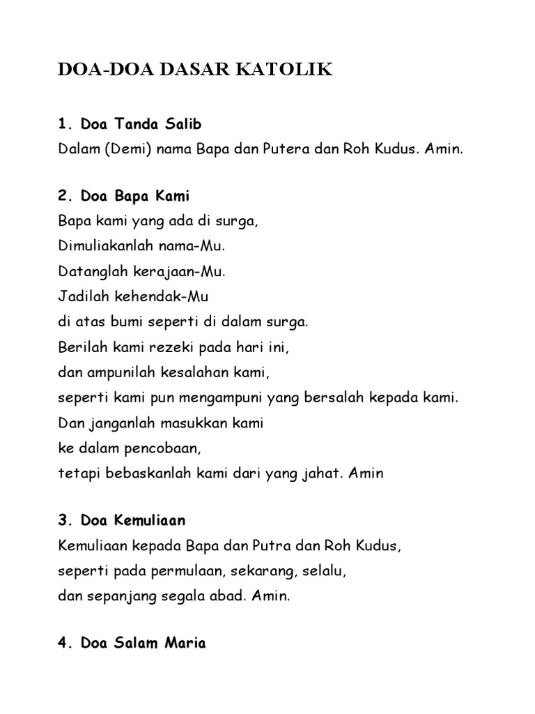 Kumpulan Doa 4 | PDF