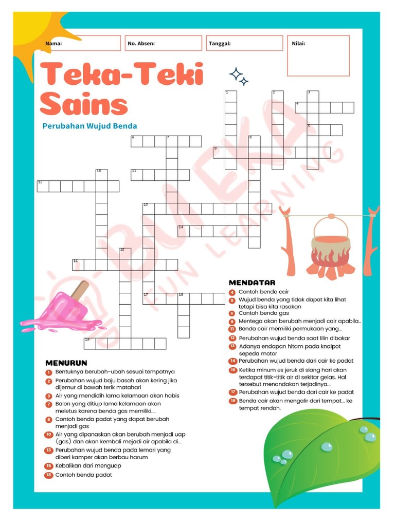 Teka-Teki Sains (TTS) | PDF