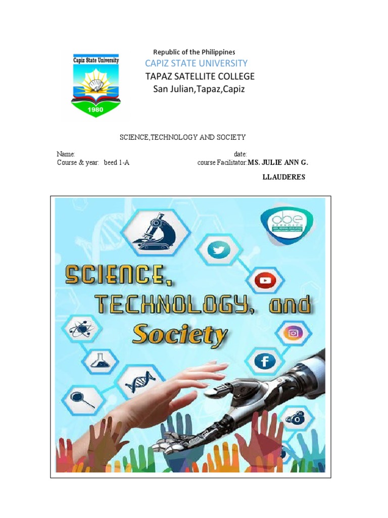 Science, Technology and Society | PDF