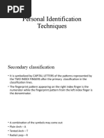 Henry Classification System With FBI Modifications | PDF | Fingerprint ...