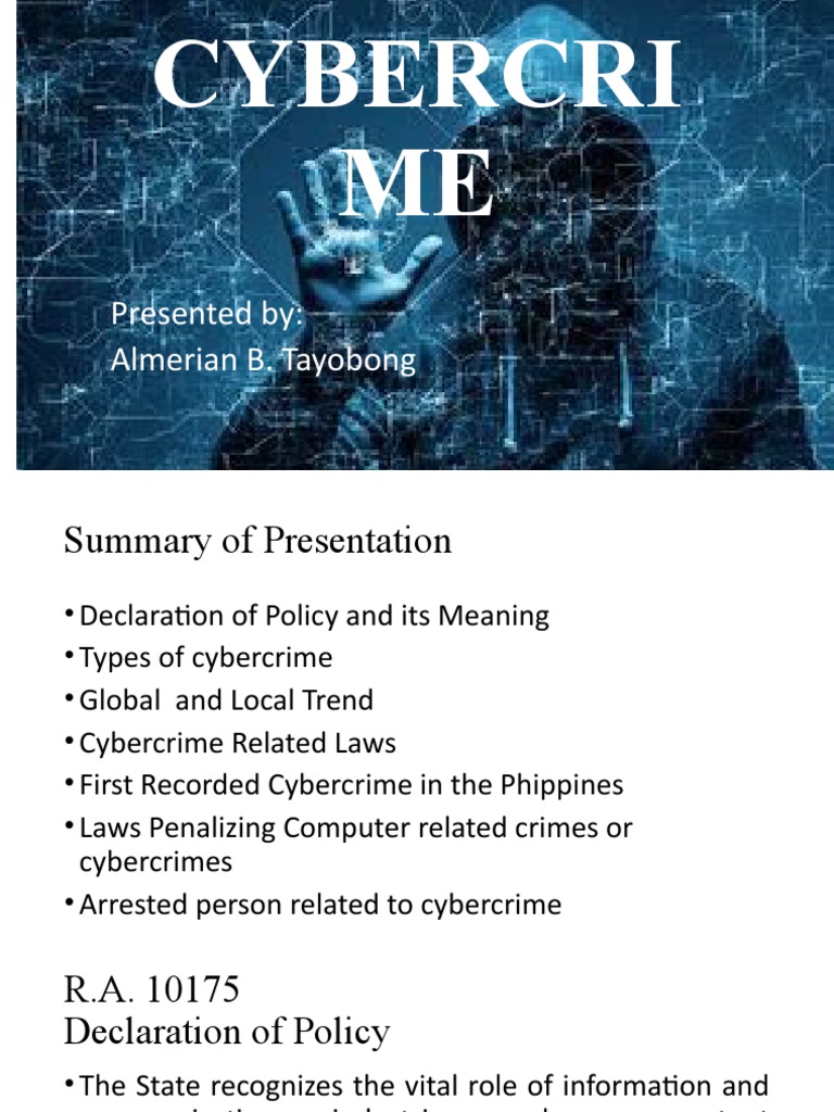 Cybercrime in The Philippines 2023 | PDF | Cybercrime | Security