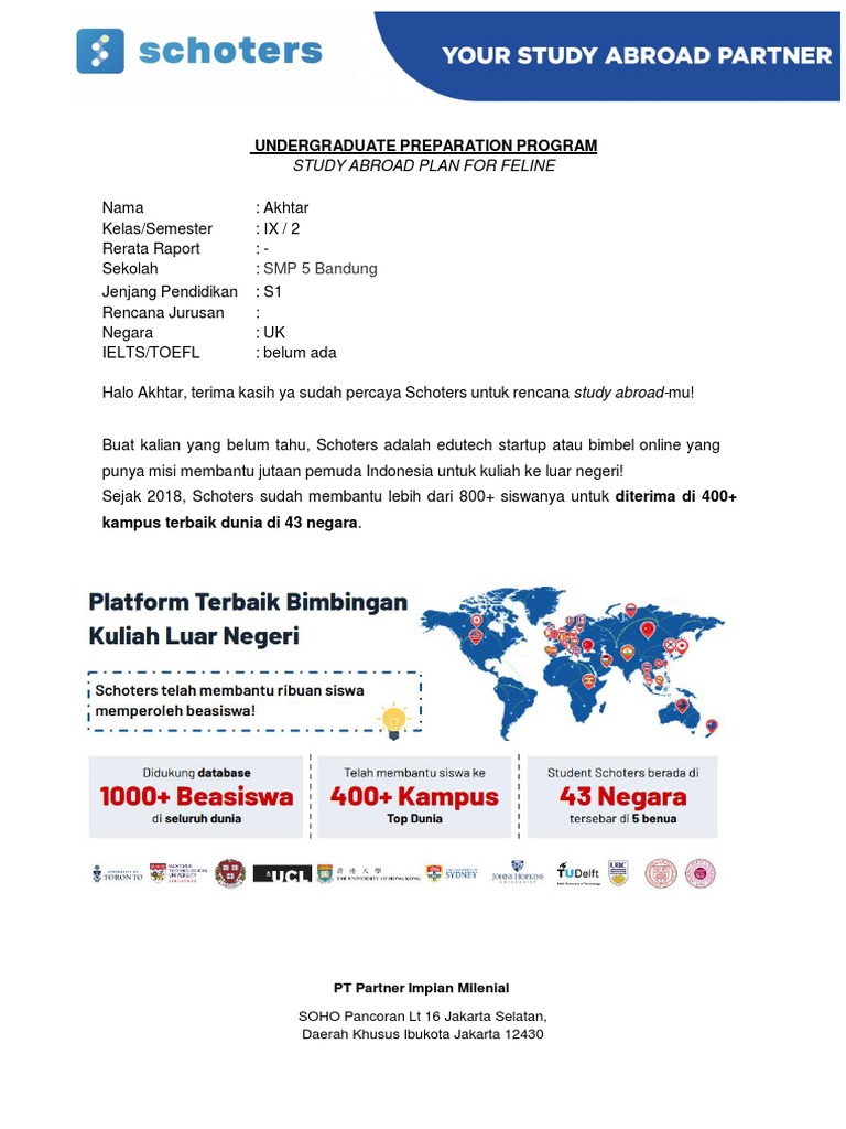 Prospektus Akhtar | PDF