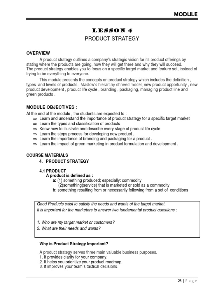 INDUSTRIAL MARKETING SYSTEM - Lesson 4 Product Strategy | PDF | Product ... INDUSTRIAL MARKETING SYSTEM - Lesson 4 Product Strategy | PDF | Product ...
