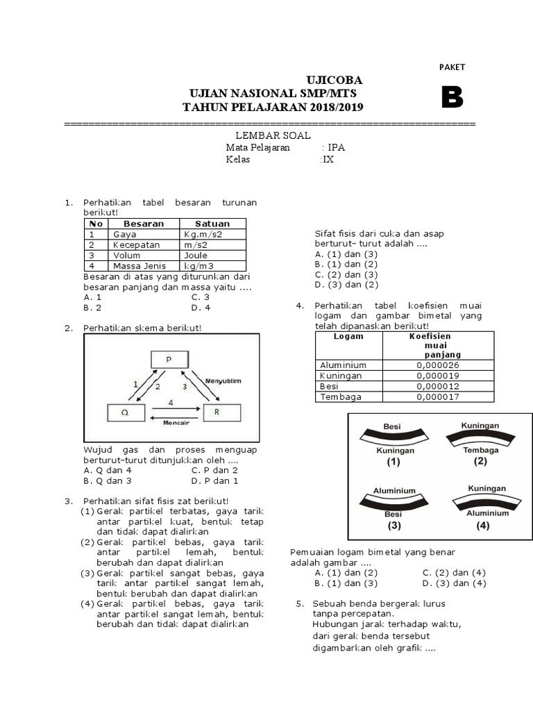 Ucun Ipa Paket B | PDF