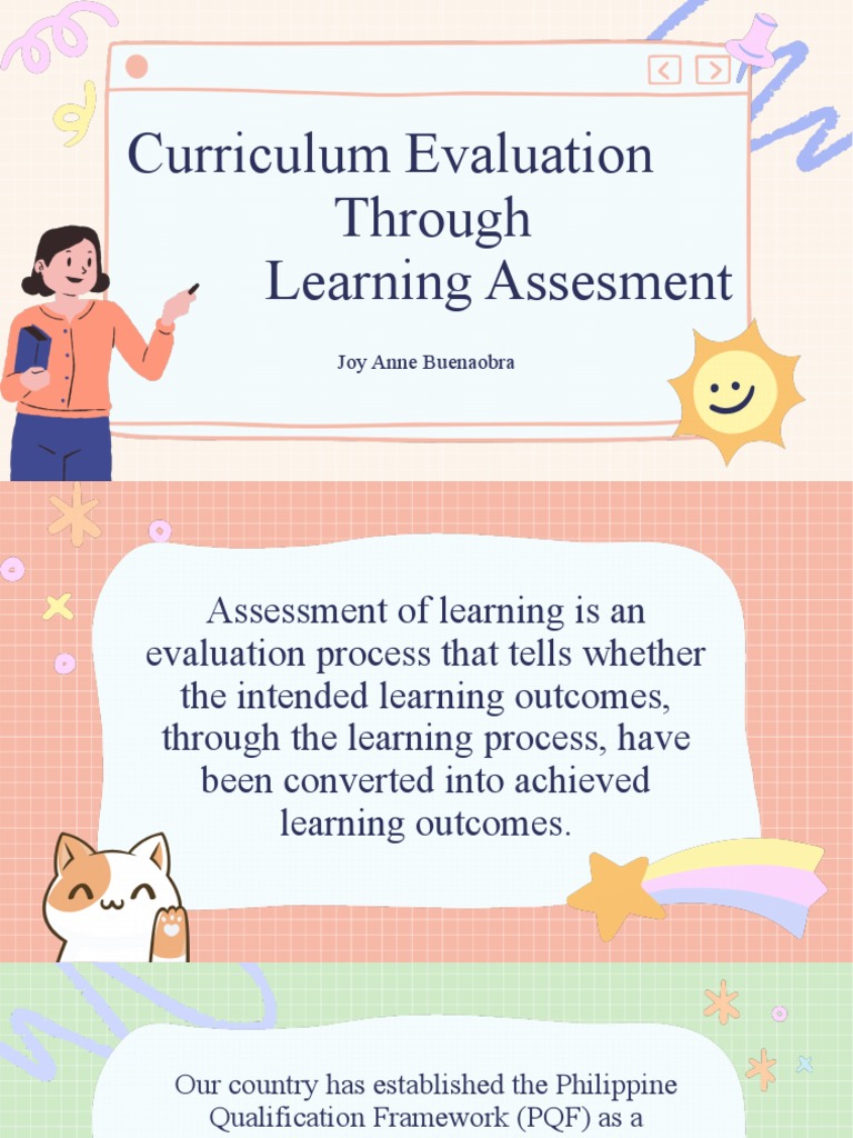 Curriculum Evaluation and Learning Assessment | PDF | Educational ...