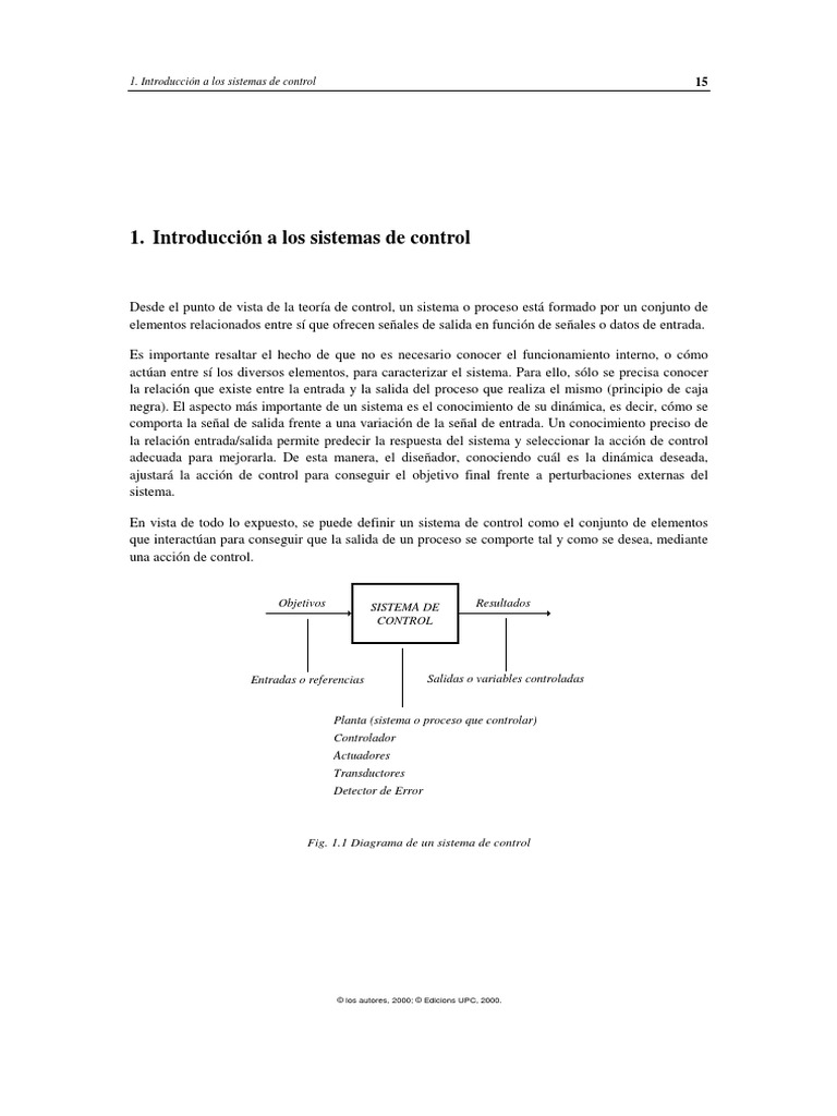 Teoria de Control | PDF
