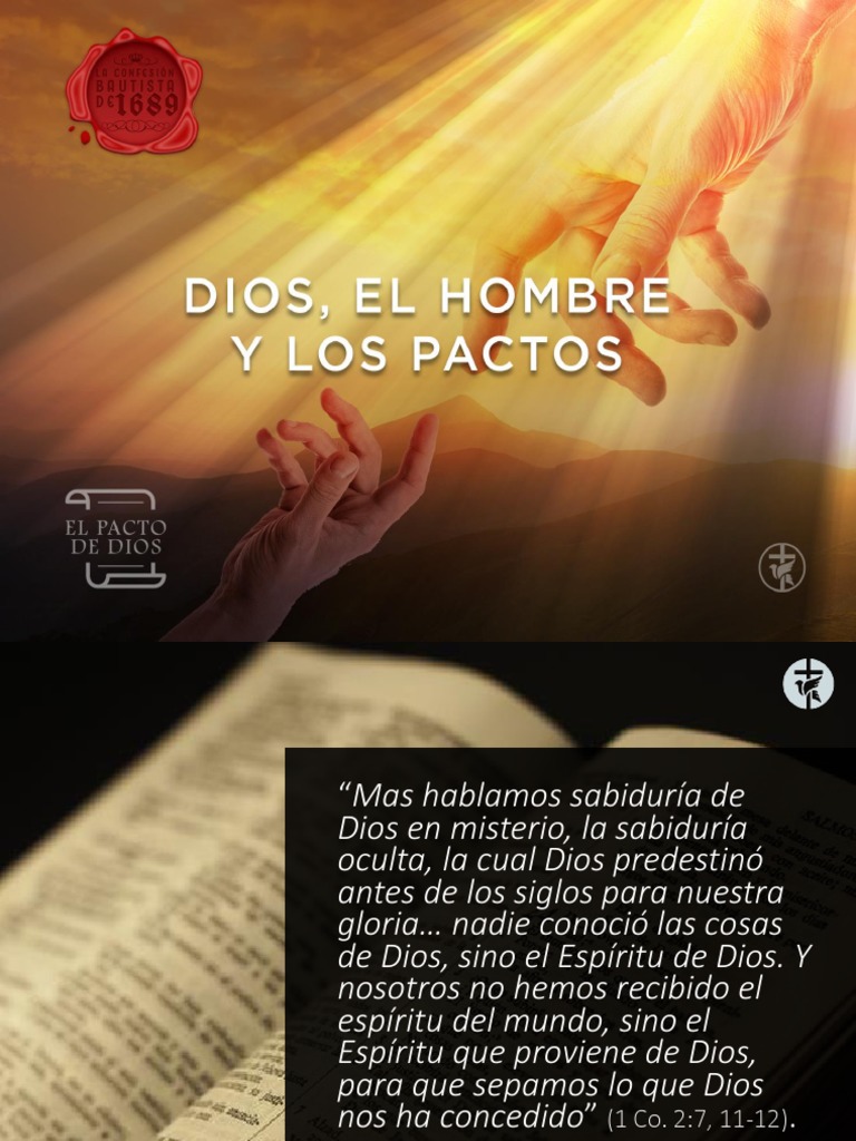 Dios El Hombre y Los Pactos | PDF | Cristo (título) | Biblia