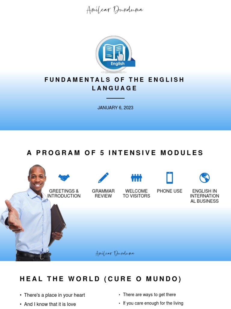 FUNDAMENTALS OF THE ENGLISH LANGUAGE v5 | PDF | Linguistics | Grammar